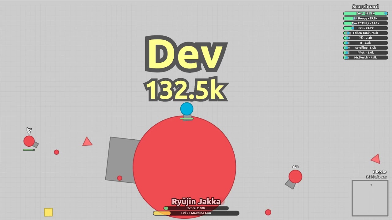 I MET DEV IN GAME??!?!?! - YouTube