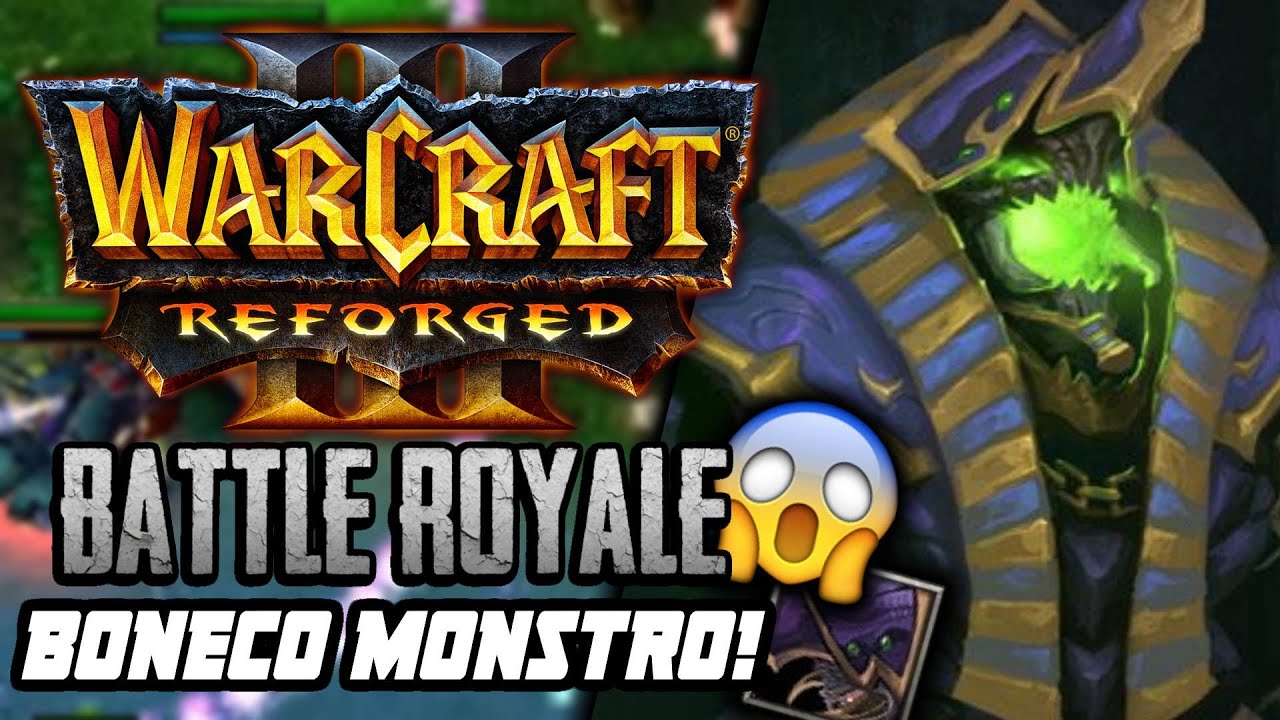 WARCRAFT 3 REFORGED: CRYPT LORD FICOU ROUBADO NO BATTLE ROYALE ...