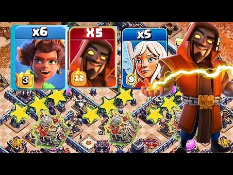 Super Easy Super Wizards Root Rider Smash #th16attackstrategy - YouTube