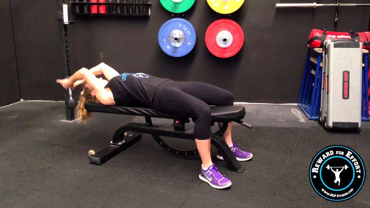 DB Tricep Overhead Extension - YouTube