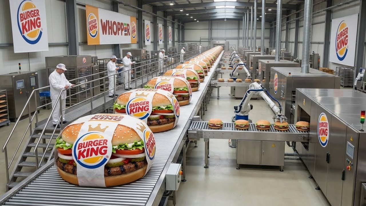 Inside the Burger King Production Plant – How $500 Million Worth of ...