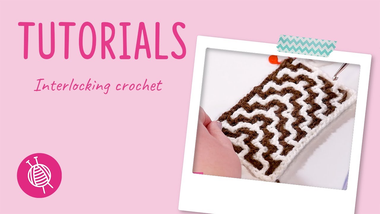 Yarnplaza.com | Interlocking crochet tutorial - YouTube