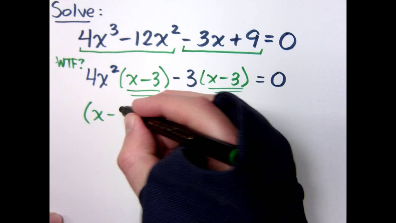 Solving Quadratic Equations - Part 1 - YouTube