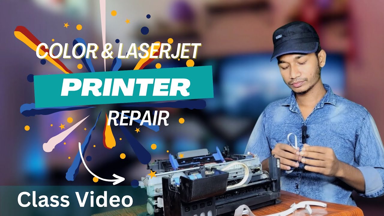Color and laserjet printer repair full class techhighBD - YouTube