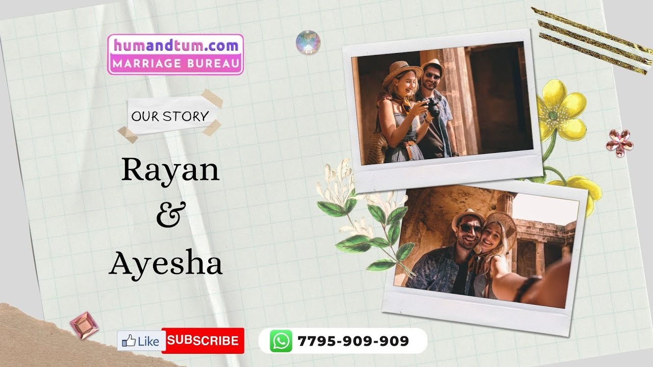 Rayan & Ayesha Success Story || India's most trusted matrimonial Site ...