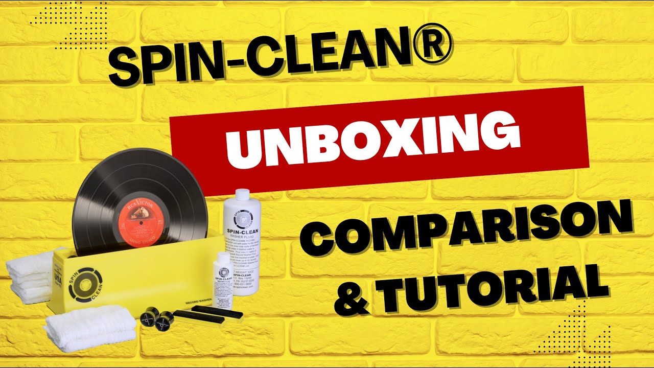 Spin-Clean® - Unboxing and Sound Comparison - YouTube