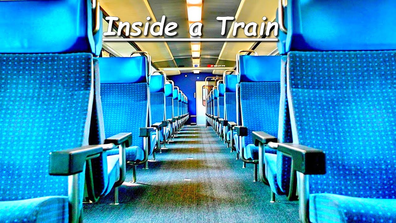 🟠 Train Ride Ambience 🚅railway sound effect for sleeping, studying ...