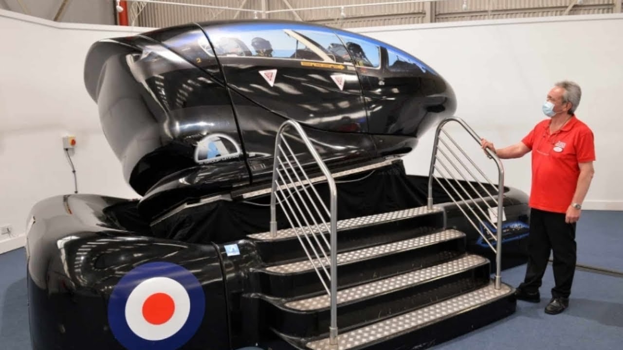 Full Motion RAF Eurofighter Typhoon Simulator #eurofightertyphoon - YouTube