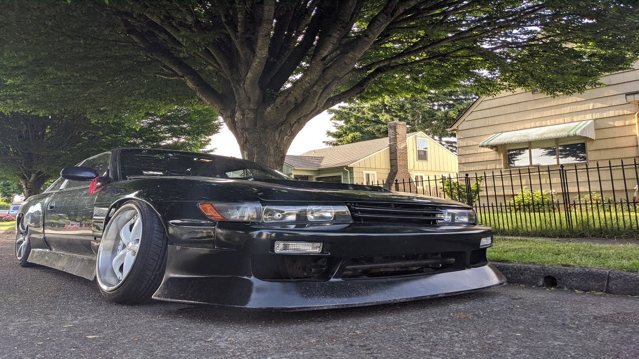 Setting up the s13 right leads to BIG Smiles on the streets - YouTube