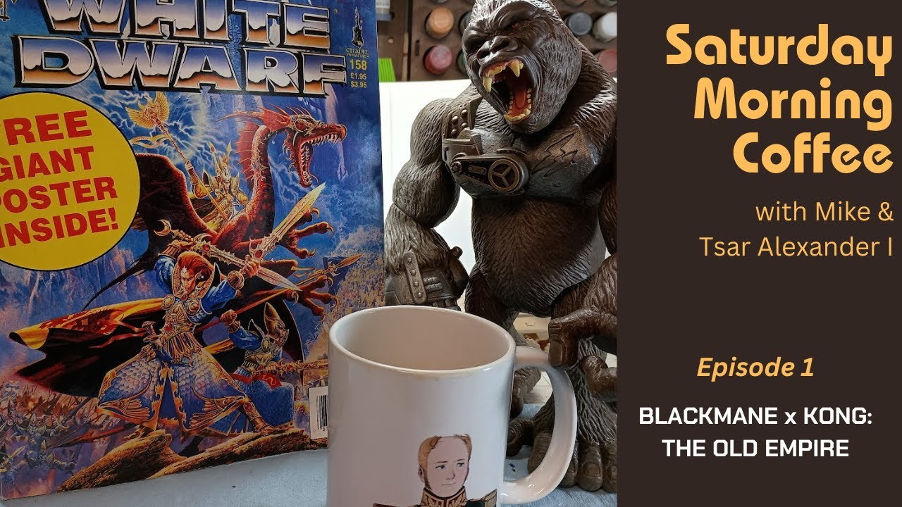 Godzilla x Kong + White Dwarf 158 | Saturday Morning Coffee - YouTube