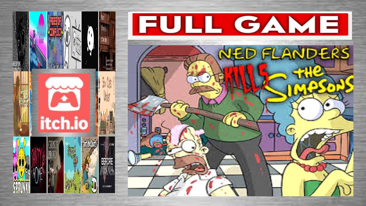 Ned Flanders Kills The Simpsons-Full Game / PC Gameplay ( No Commentary ...