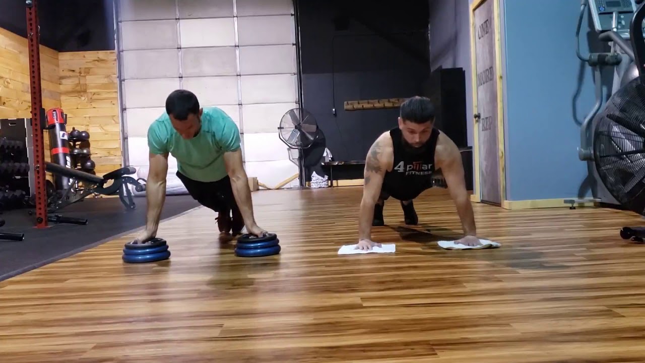 Upper Body Push Workout - YouTube