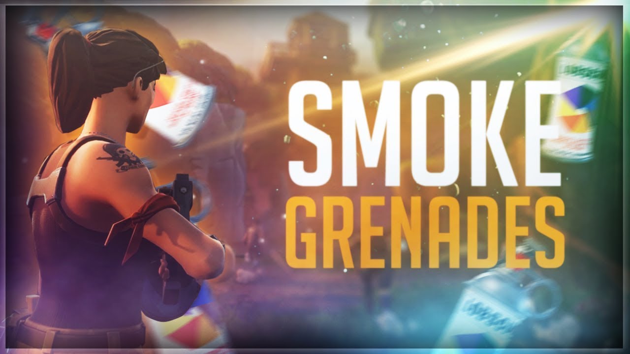 NIEUWE SMOKE GRENADE + VEEL ACTIE! (Fortnite Battle Royale) - YouTube