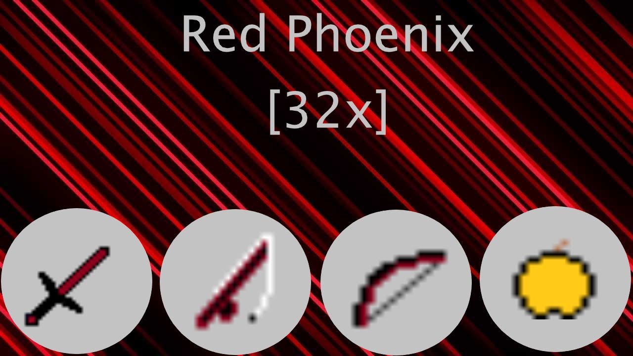 Red Phoenix [32x] Minecraft texture pack - YouTube