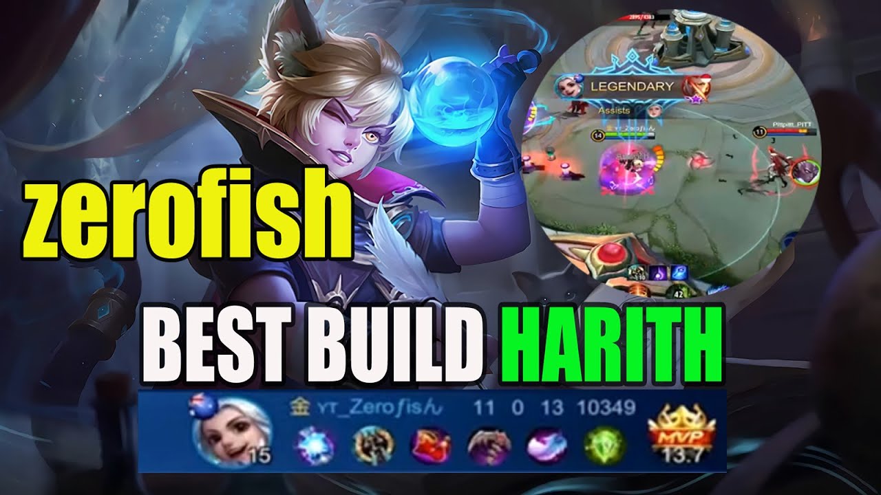 MLBB【Zerofish】How to become best build Harith？|Tutorial|Mobile legends - YouTube