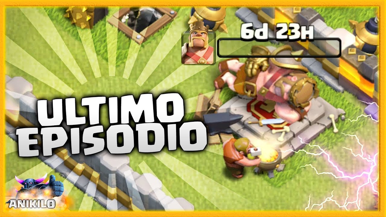 MISION COMPLETA: REY BARBARO AL NIVEL MAXIMO - #REY50 - CLASH OF CLANS ...