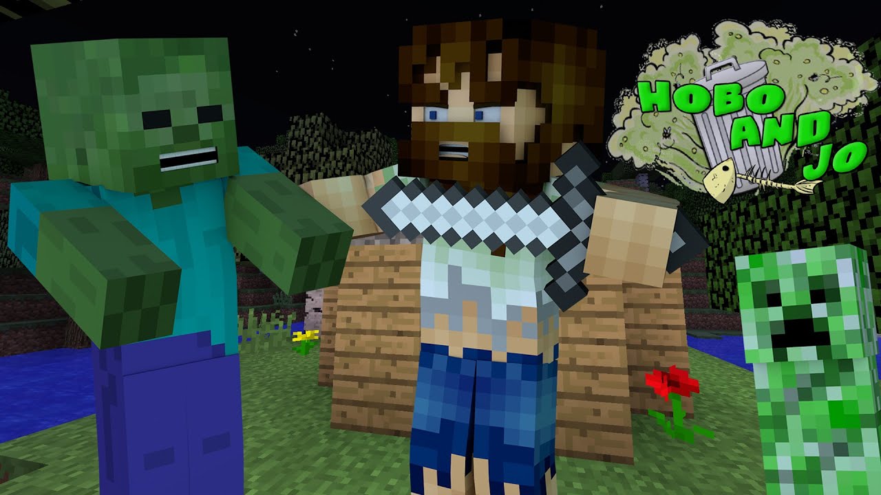 The Living Dead | Hobo an Jo [Ep.4 Minecraft Roleplay Adventure] - YouTube