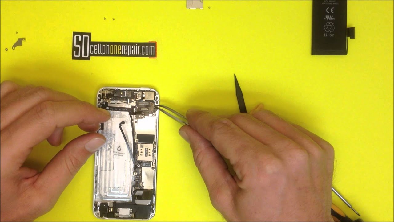 Apple Iphone 5 charger port, headset jack and microphone flex ...