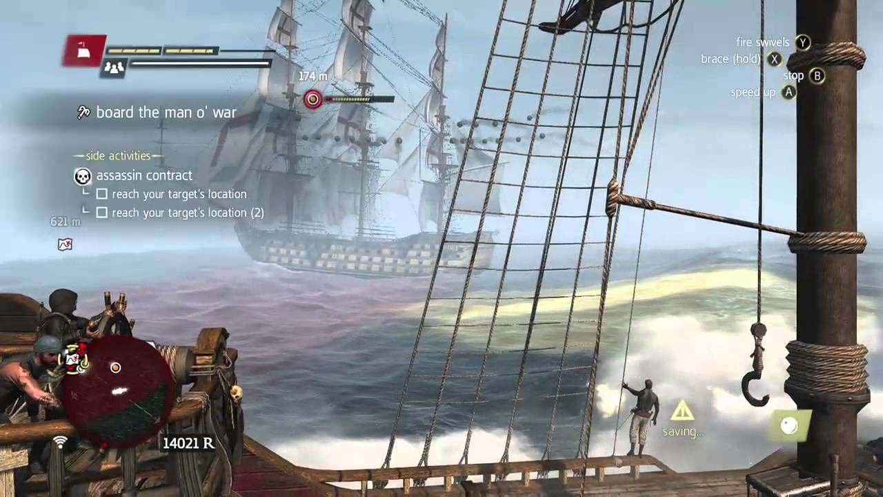 ACIV Black Flag™ fire all cannons!!!!! - YouTube