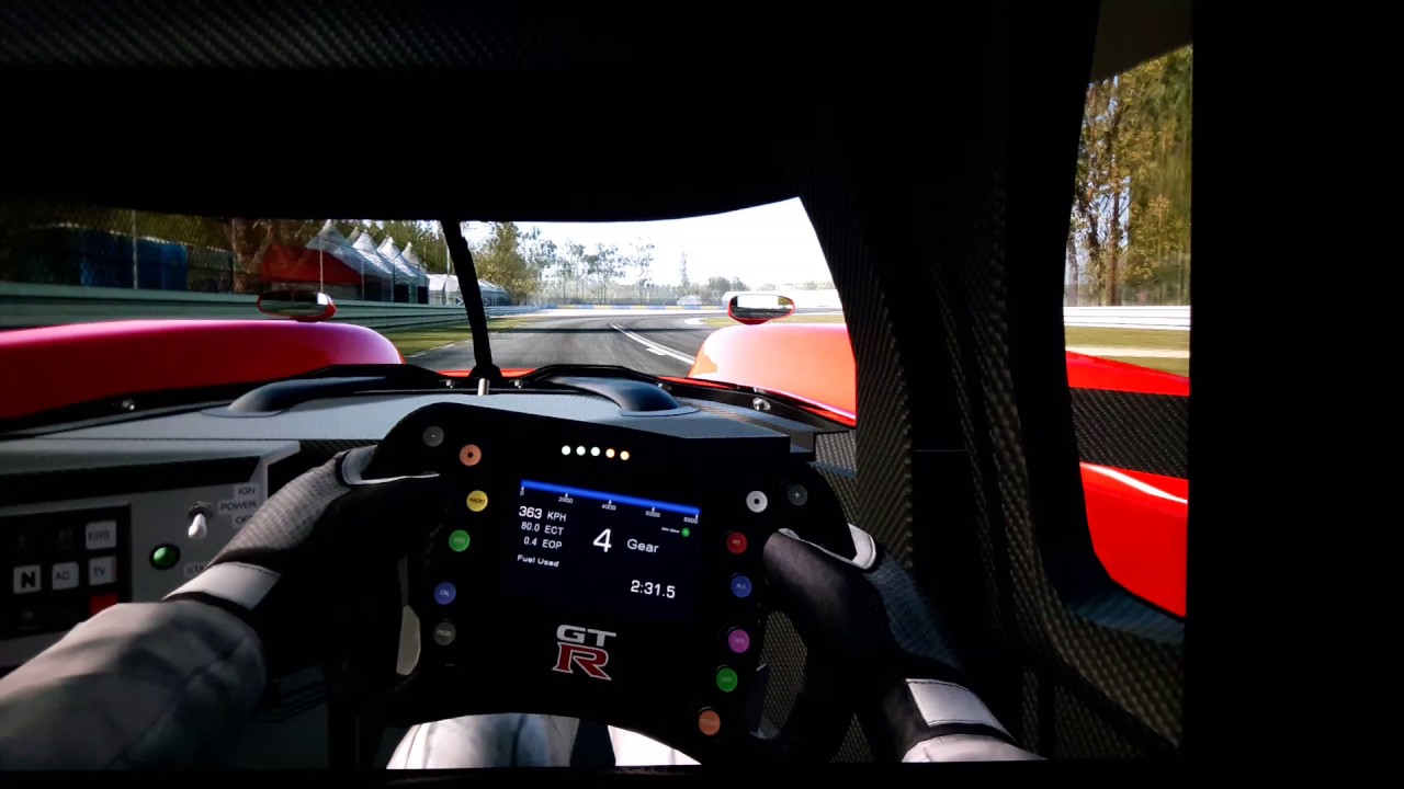 Real Racing 3 Le Mans Time Trial Nissan GT-R LM Nismo 02:31.544 Cockpit ...