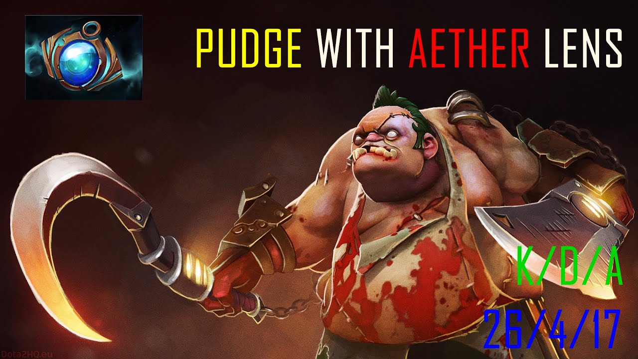 Dota 2 Pudge Aether Lens ile Yardırıyor (Ranked Match) - YouTube