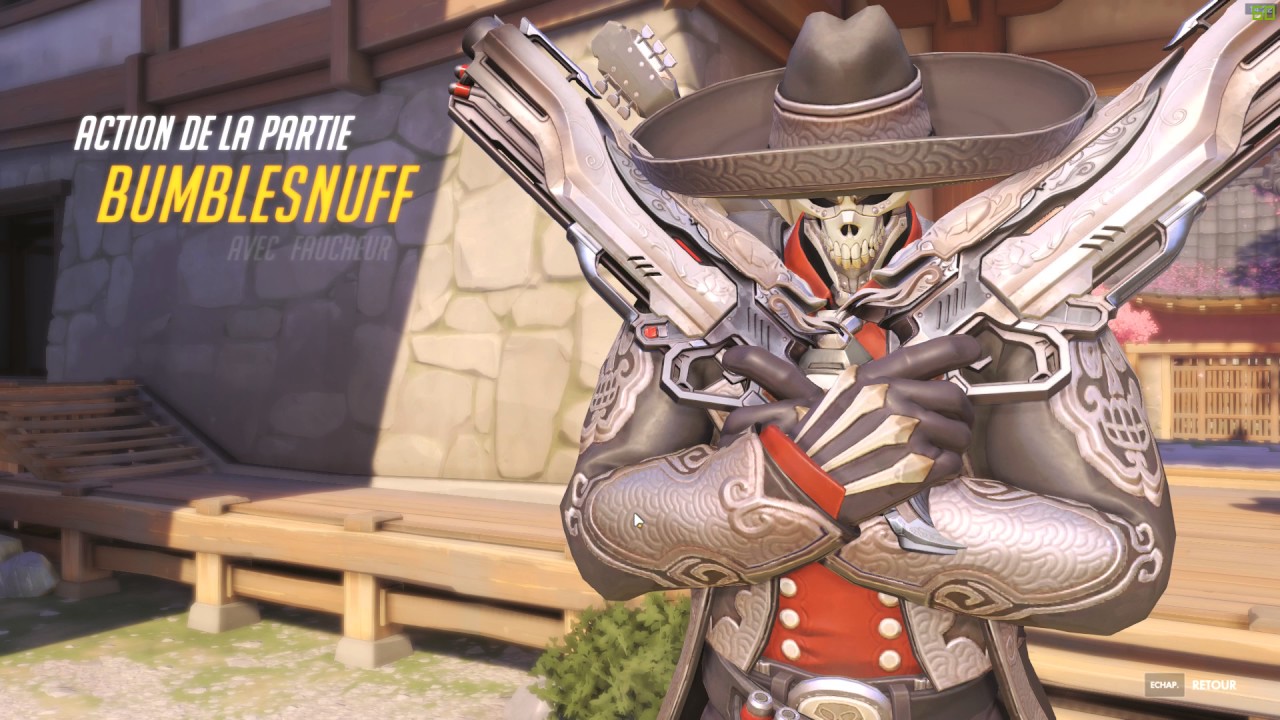OVERWATCH highlight: Reaper/Reinhardt Ultimate Combo - YouTube