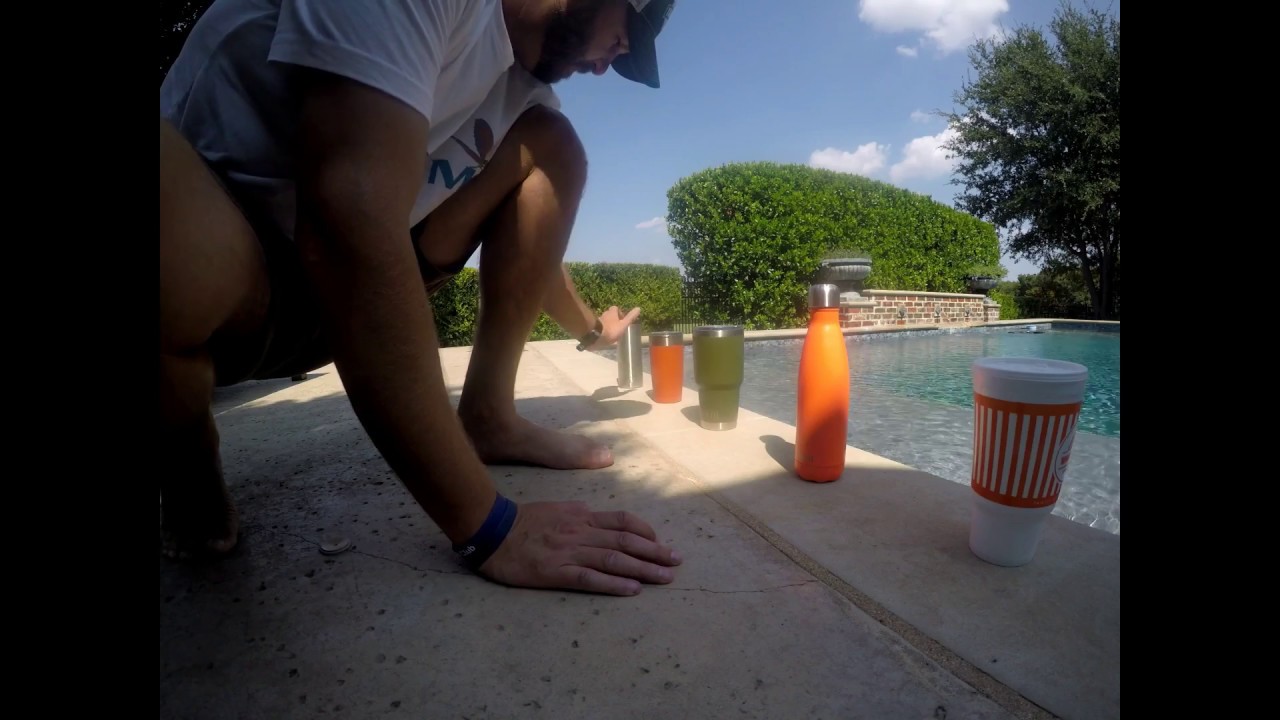Ultimate Ice Cup Challenge. Yeti Vs Simms Vs Swell Vs Whataburger ...