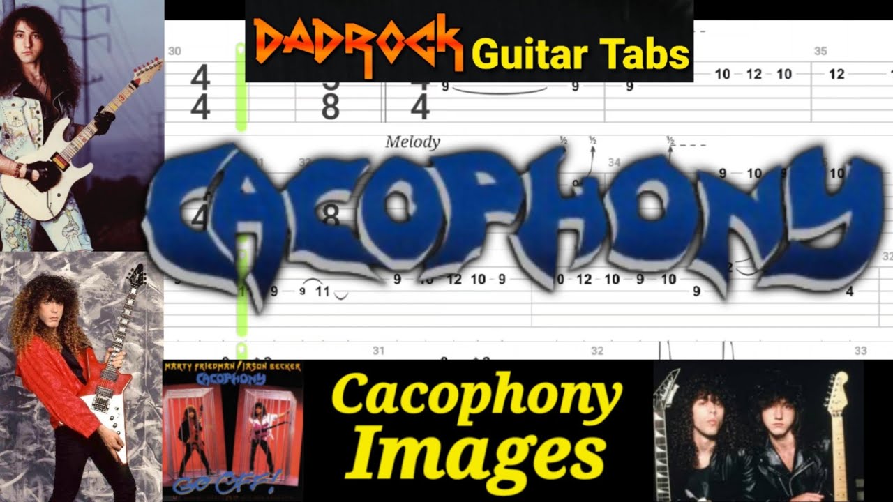 Images - Cacophony - Guitar + Bass TABS Lesson - YouTube