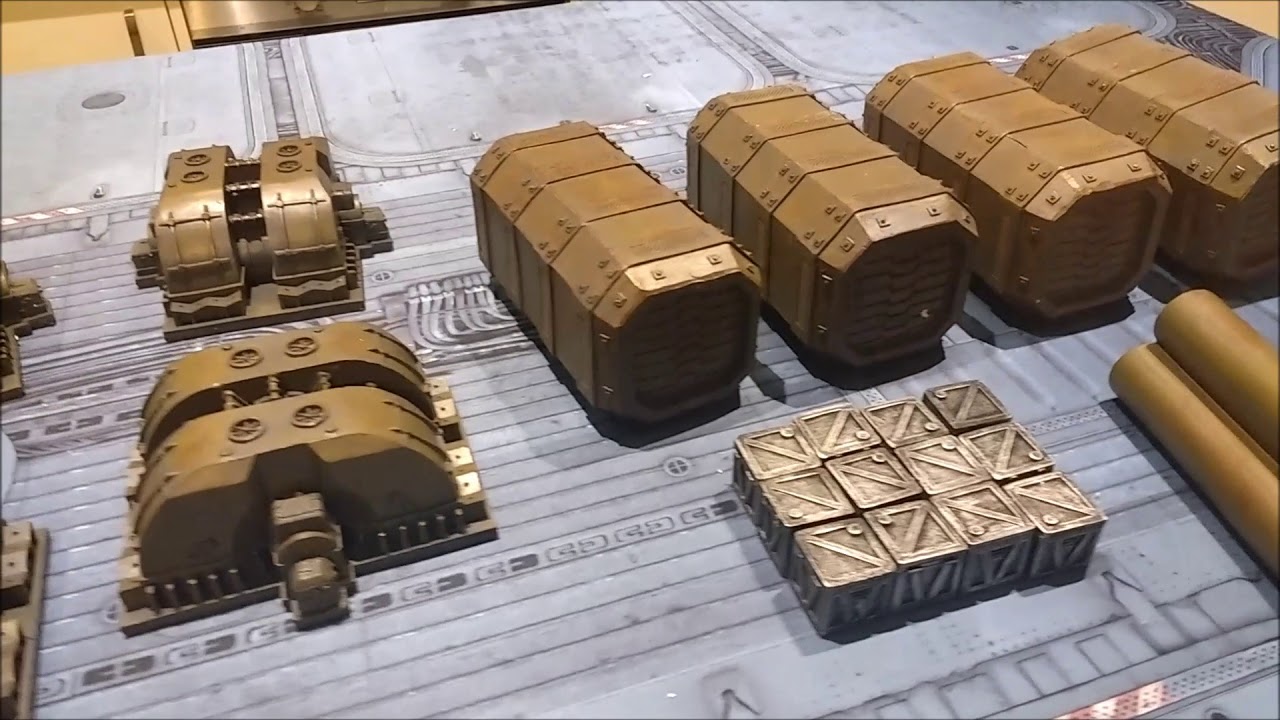 Gamemat.eu Battle Mat + Terrain Review - 8th Edition Warhammer 40k ...