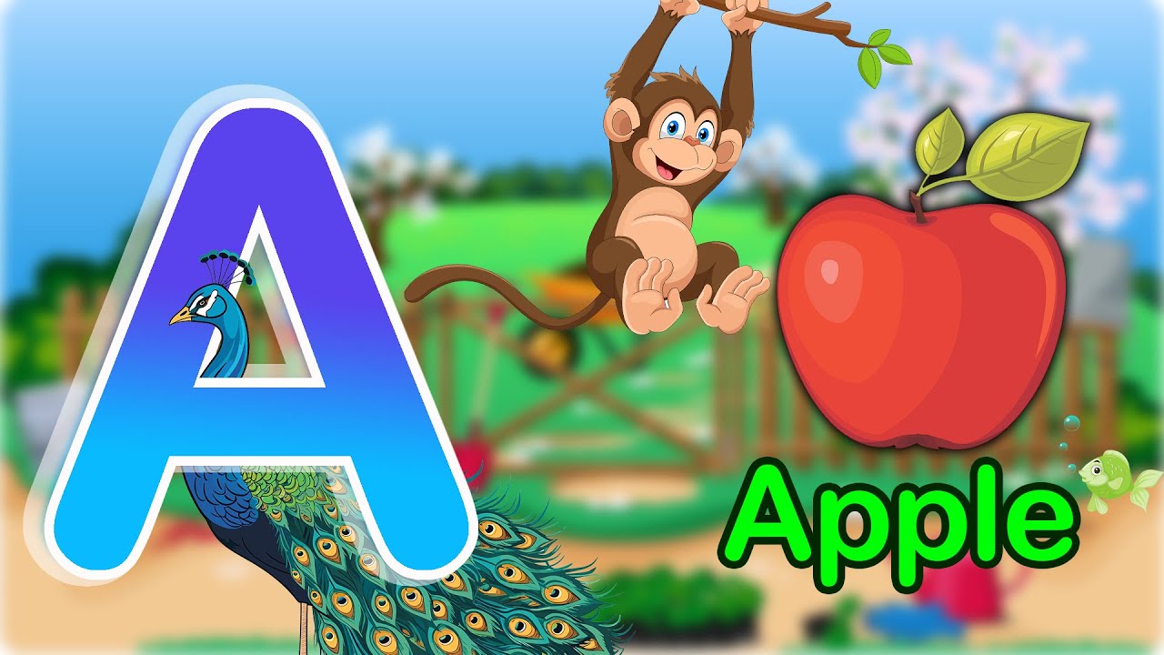 Learn the Alphabet,One two three,ABC,ABCD, 123, 123 Numbers, ABCs with ...