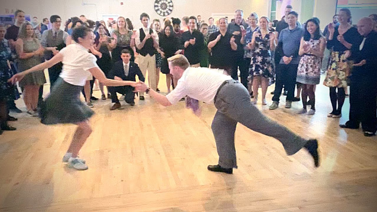 JAM CIRCLE! Suburban Swing's 20th Anniversary Dance - YouTube