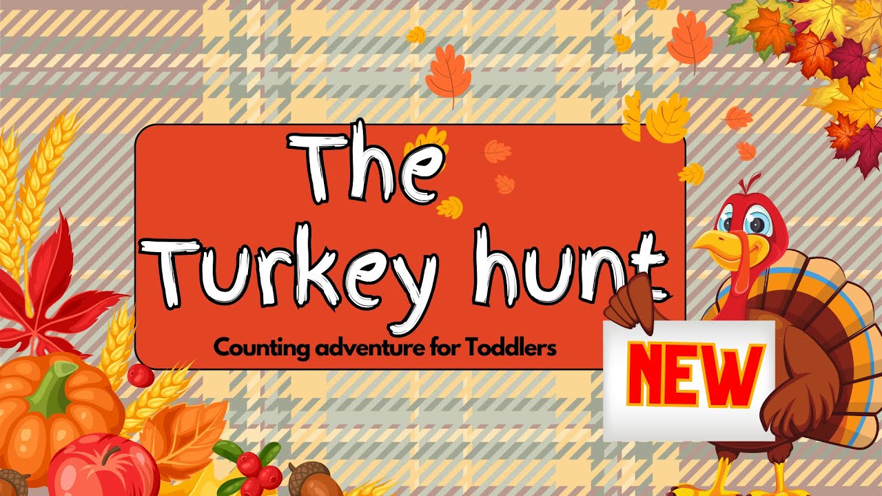 Counting Turkey: Learn to count 1-10, 1-20| KiddyReals| Thanksgiving ...