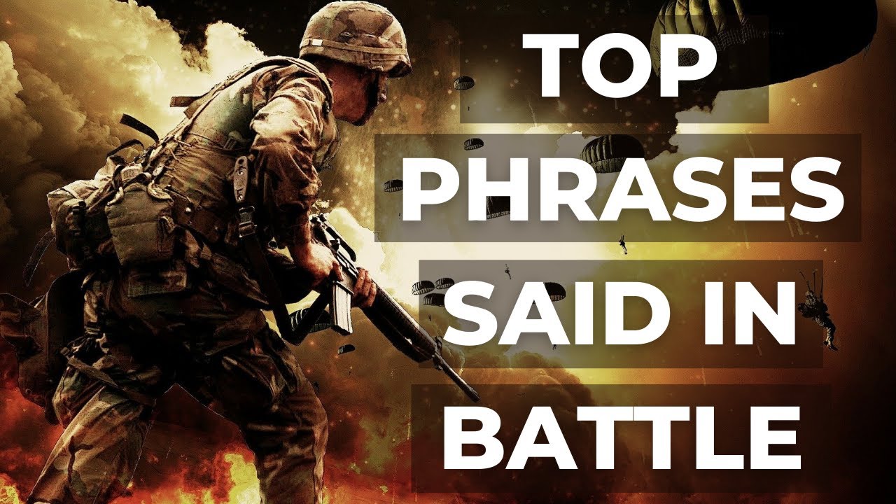 Top Phrases Said During Battle | Warrior & Military Motivation - YouTube