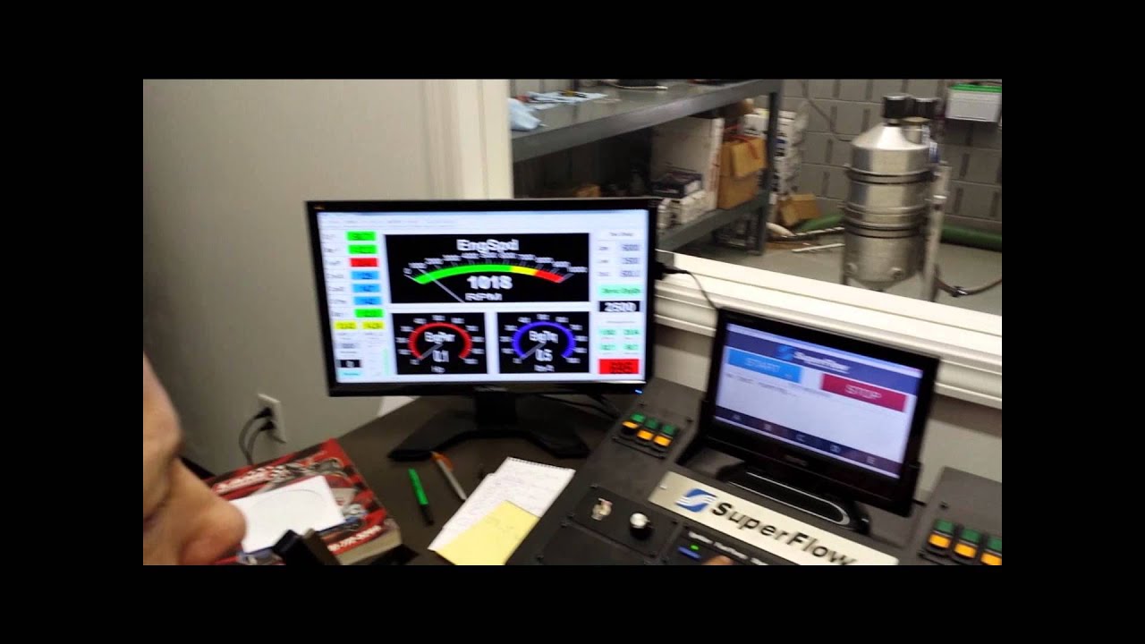 LS7 Engine Dyno Falcon F7 part 3 - YouTube