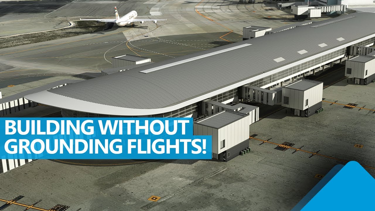 Perth Airport - Construction Simulation - YouTube