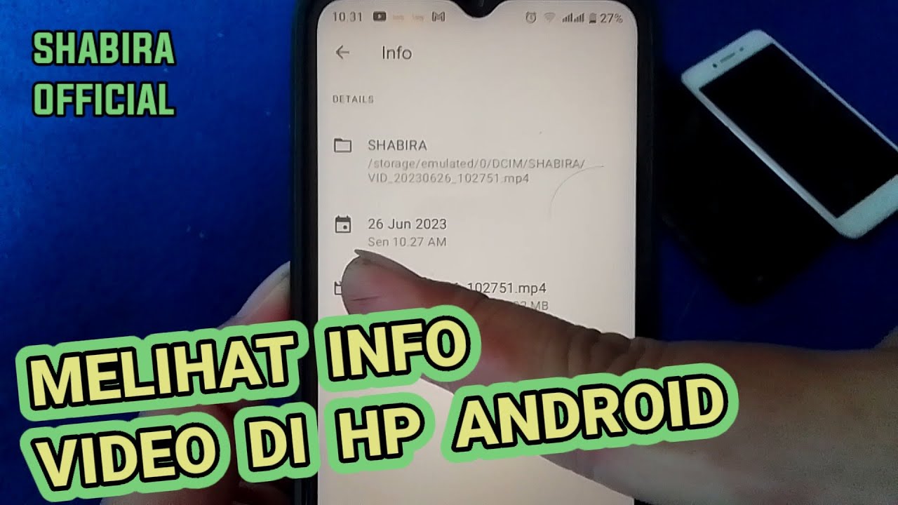 Tutorial Melihat Informasi Waktu Perekaman Sebuah Video di Hp Android - YouTube