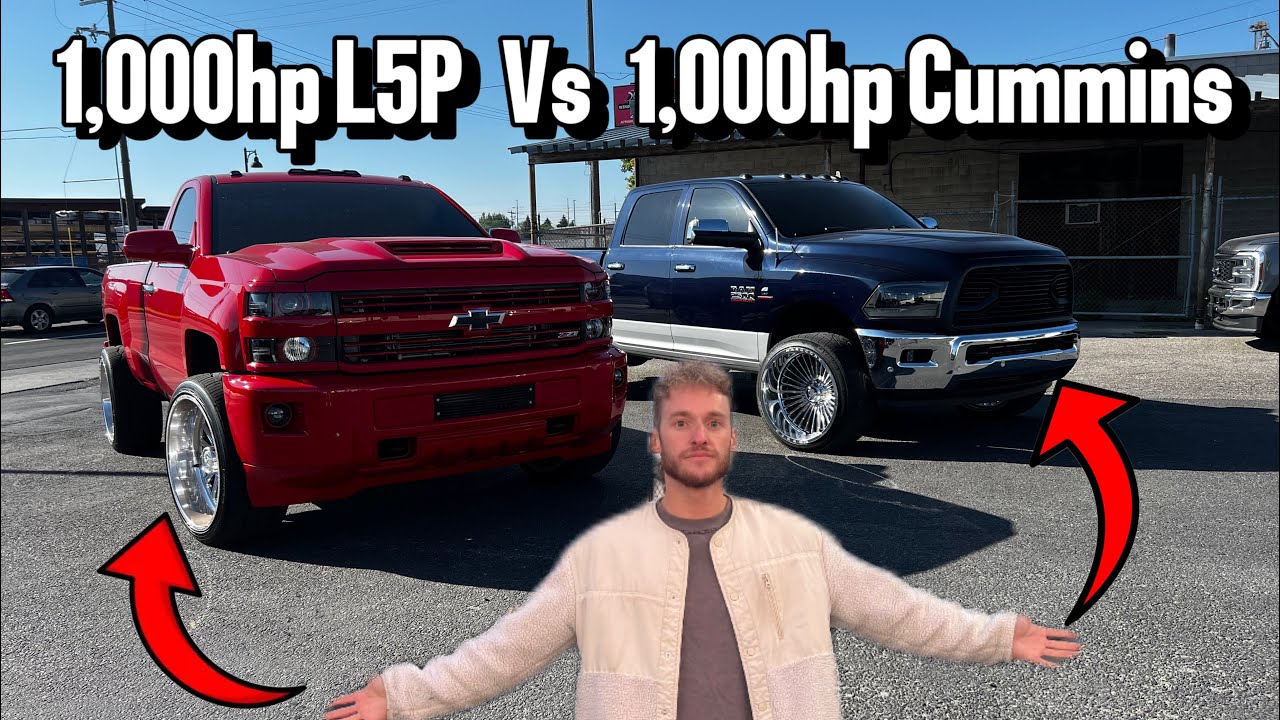1,000hp L5P VS 1,000hp Cummins!!?? *I SOLD A VEHICLE* - YouTube