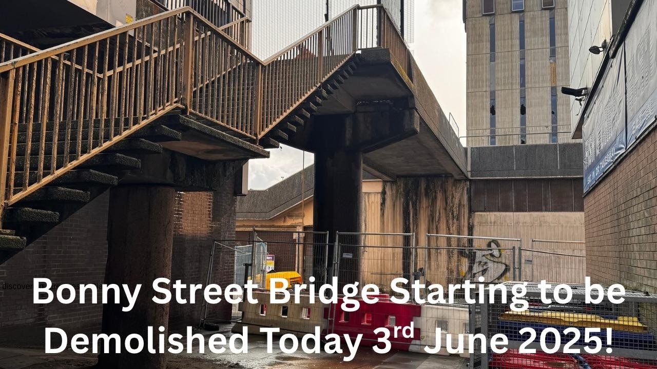 YOU WON'T BELIEVE THIS! Bonny Street Bridge is Coming Down Today in ...