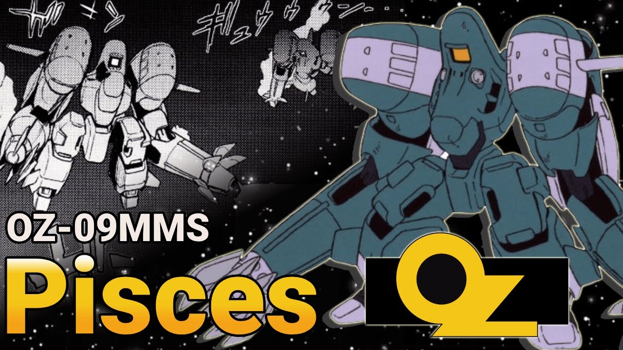 OZ-09MMS Pisces - Gundam Wing Lore - Amphibious Analysis - YouTube