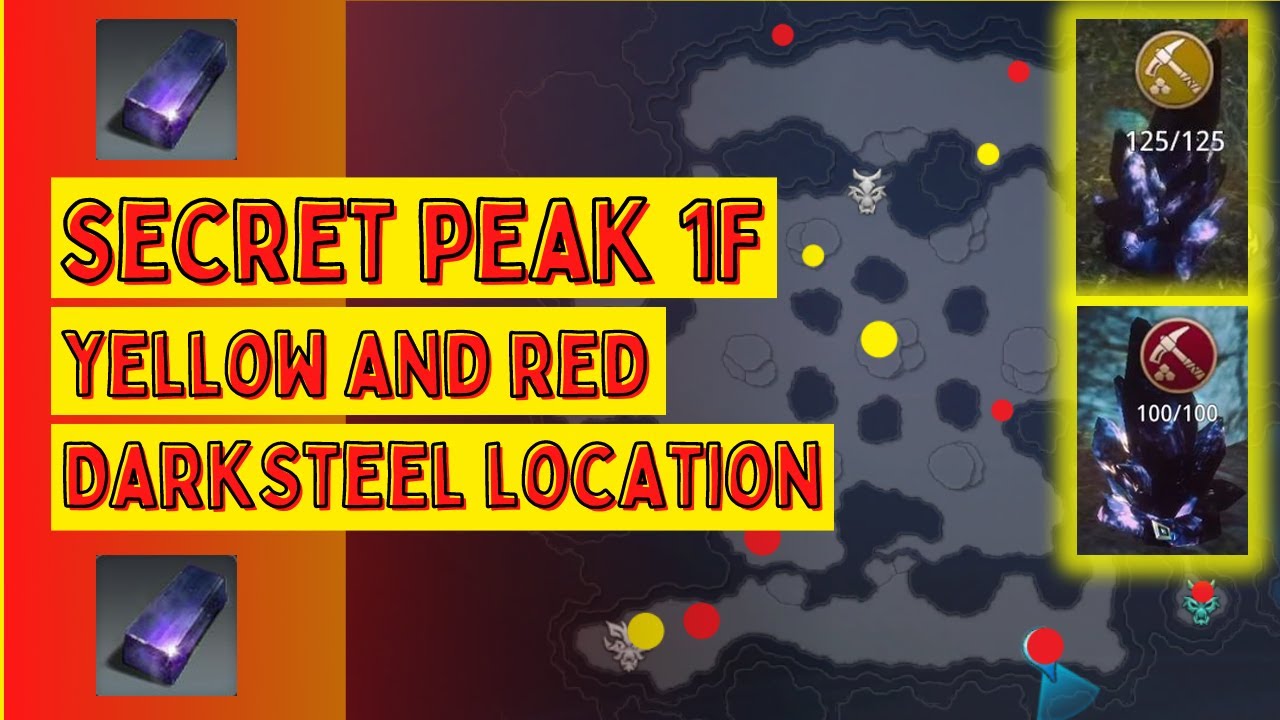 Secret Peak 1F Yellow and Red DS Location - YouTube