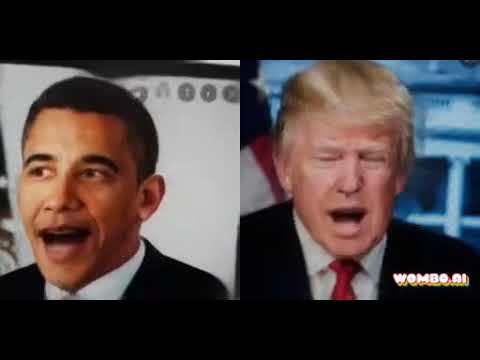 Barack obama and donald trump sings spongebob squarepants theme songs ...