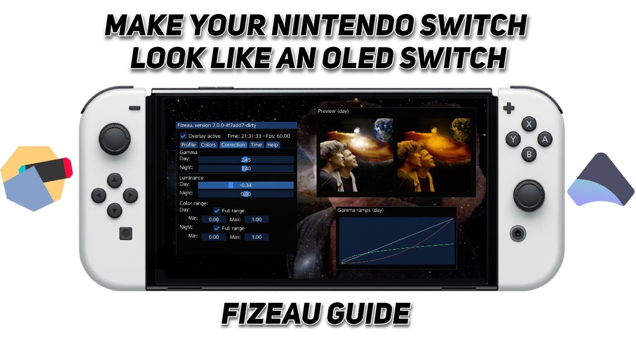How To Make Your Nintendo Switch Look Like An OLED (Fizeau Guide) - YouTube