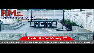 Pool Patio & Walkway Masonry Construction Project | Westport, CT