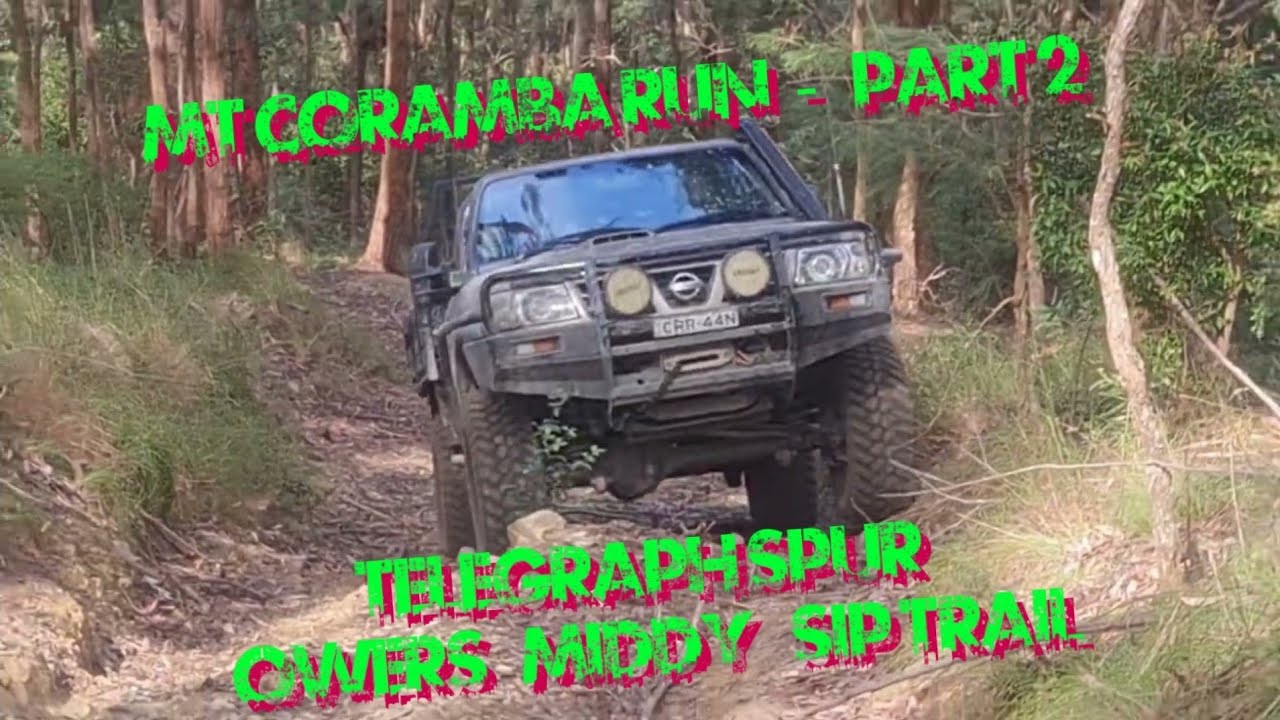 Mt Coramba run Part 2 - Tele Spur, Owers, Middy & Sip Coffs Harbour 4x4 ...