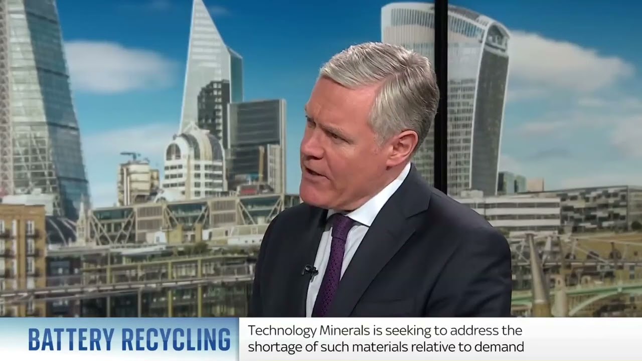 Technology Minerals Chairman Robin Brundle on Sky News with Ian King ...
