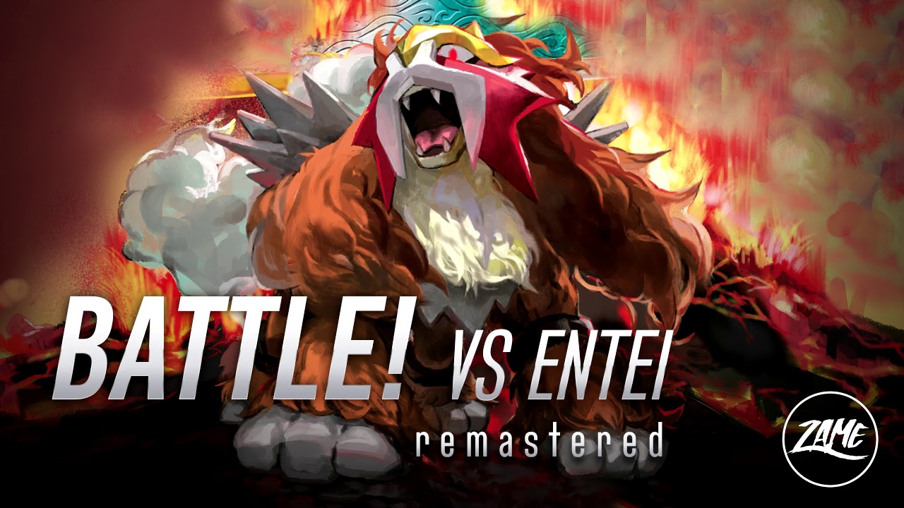 Battle! ENTEI: Remastered Pokémon Heart Gold & Soul Silver - YouTube