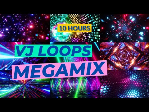 VJ Loops Megamix | Hypnotic Visuals for DJs and VJs