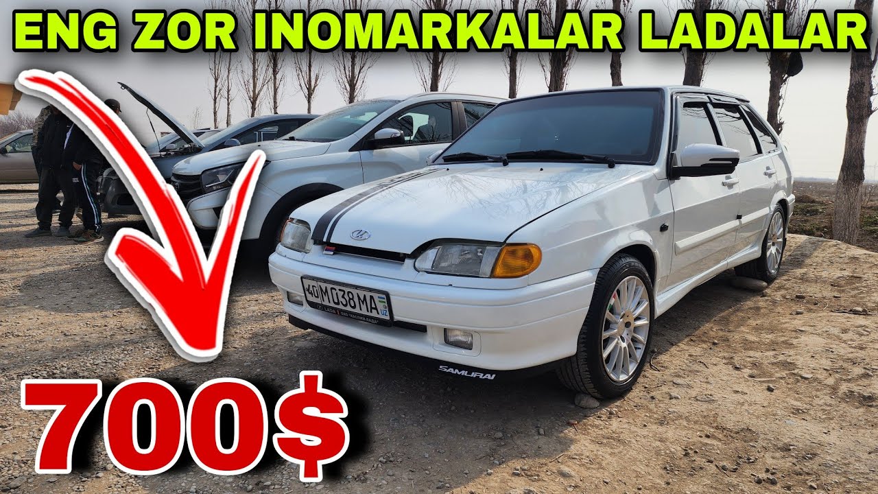 FARGONA 1000$ 1200$ BOZORIDA LADA PRYORA FORZA LADA KALINA ZORLARI ...