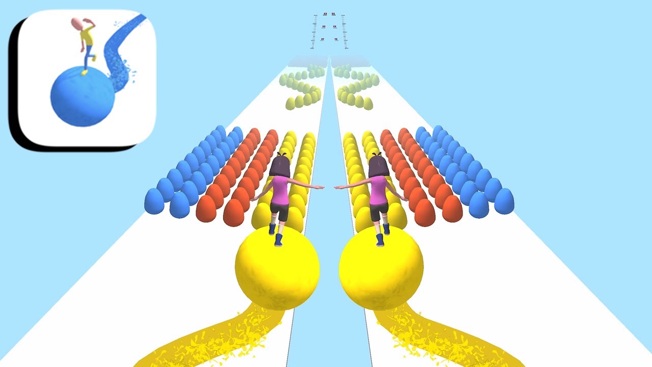 Splash Runner - All Levels Gameplay Android,ios (Part 45) - YouTube