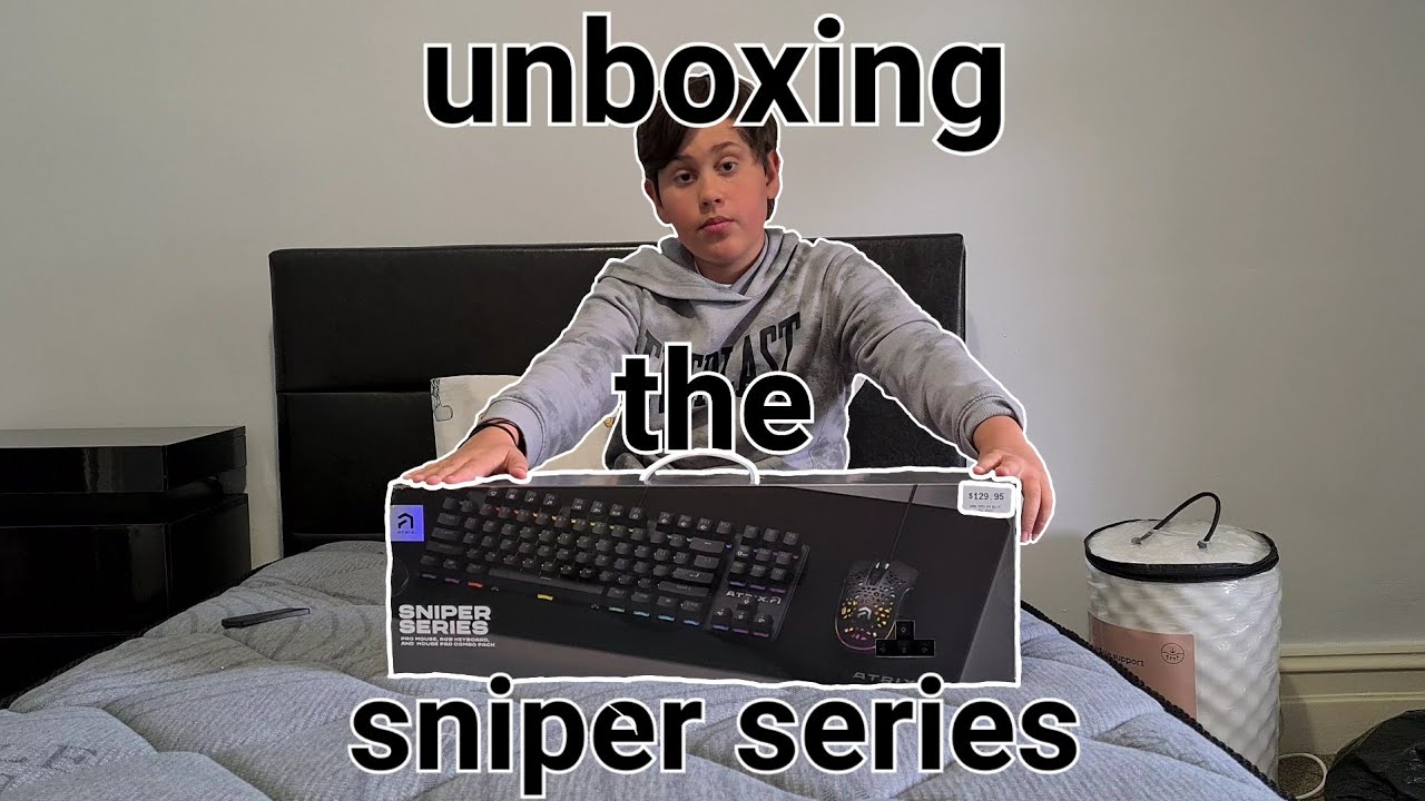 Unboxing and review of the Atrix Sniper Series FPS Bundle - YouTube